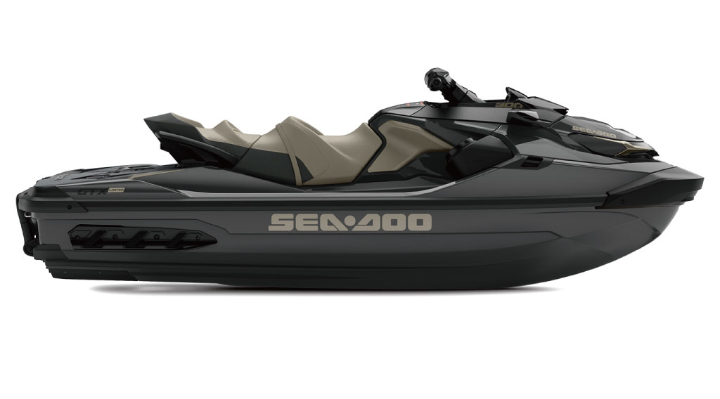 GTX LIMITED 300 リキッドチタン/ブラック 水上バイクコレクション